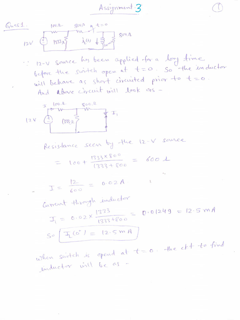 Assgn3 Solution | PDF