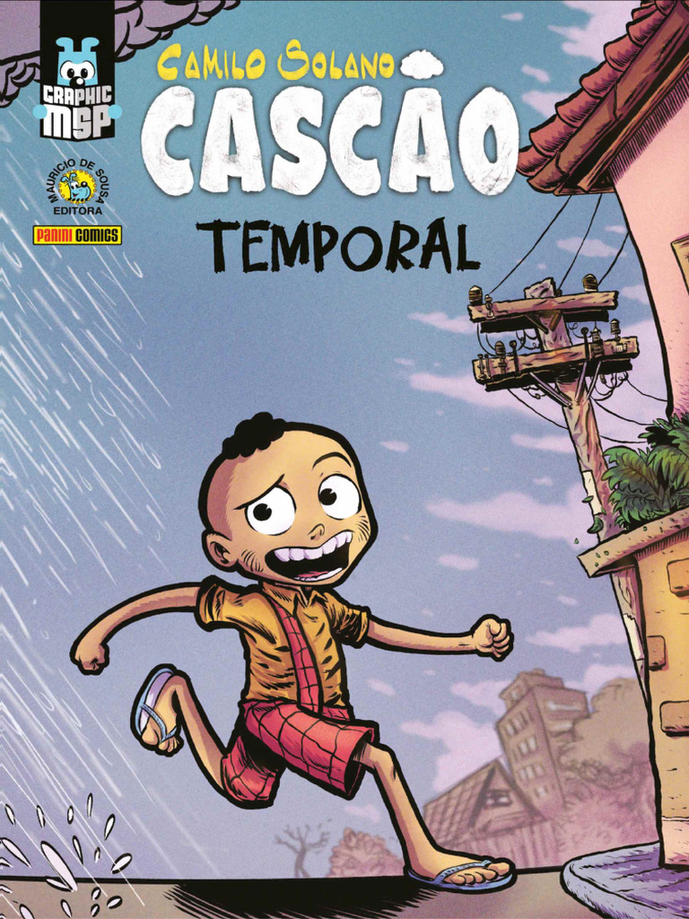 Cascão - Temporal - Camilo Solano - Graphic MSP, 26, 2022 - Panini Comics - 9788542630510 - Anna ...