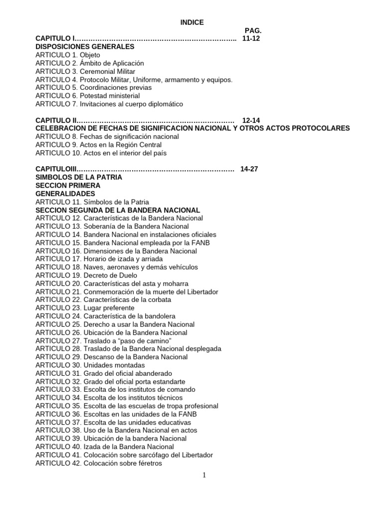 Manual de Ceremonial y Protocolo | PDF | Bandera
