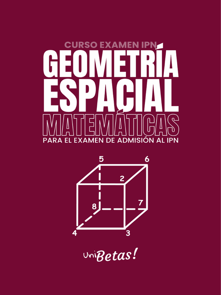 Ejercicios de Geometría Espacial IPN | PDF | Integral | Geometría