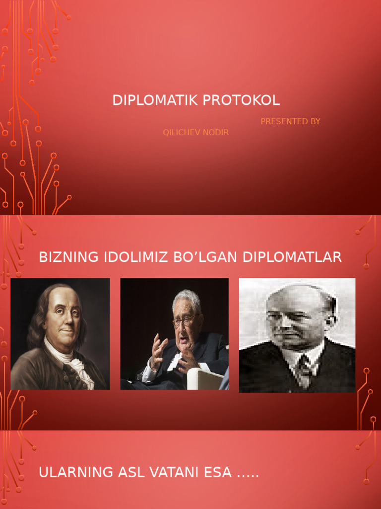Diplomatik Protokol | PDF