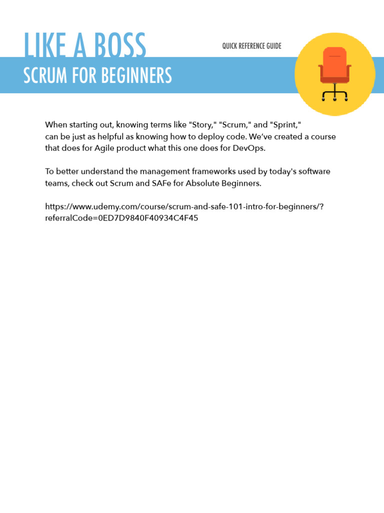 Scrum For Beginners Course Link | PDF