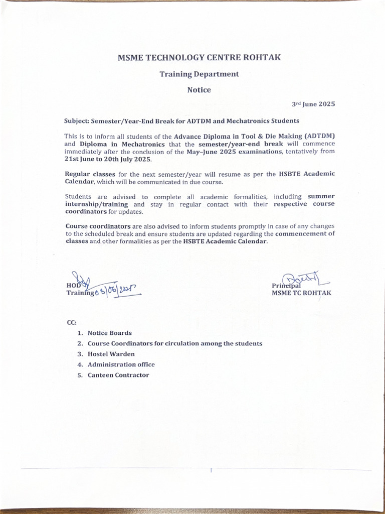 Msme Technology Centre Rohtak | PDF