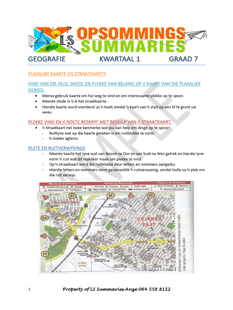 Geo Graad 7 Vandag | PDF