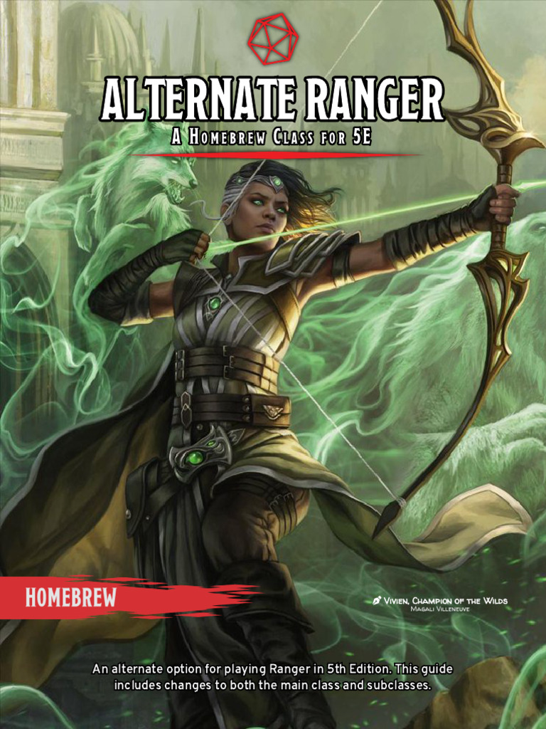 Alternate Ranger Campaign - The Homebrewery | PDF | Fantasy Role ...