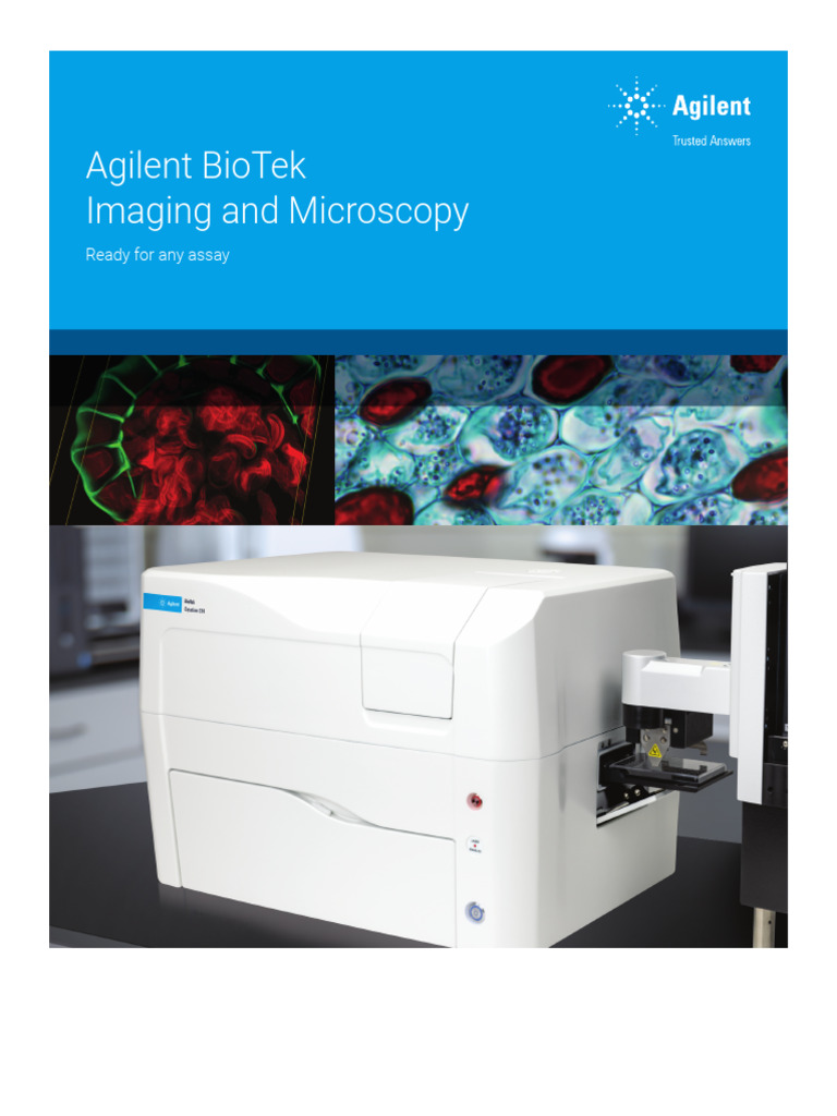 Agilent BioTek I and M Solutions Brochure-Final | PDF | Microscope ...