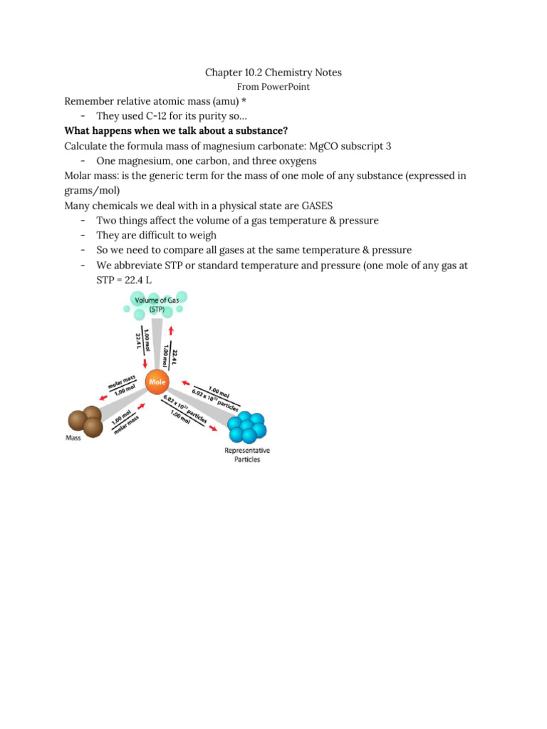 Chapter 10 Chem | PDF