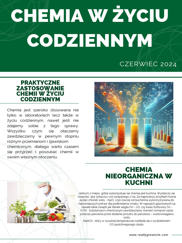 Chemia W Życiu Codziennym | PDF
