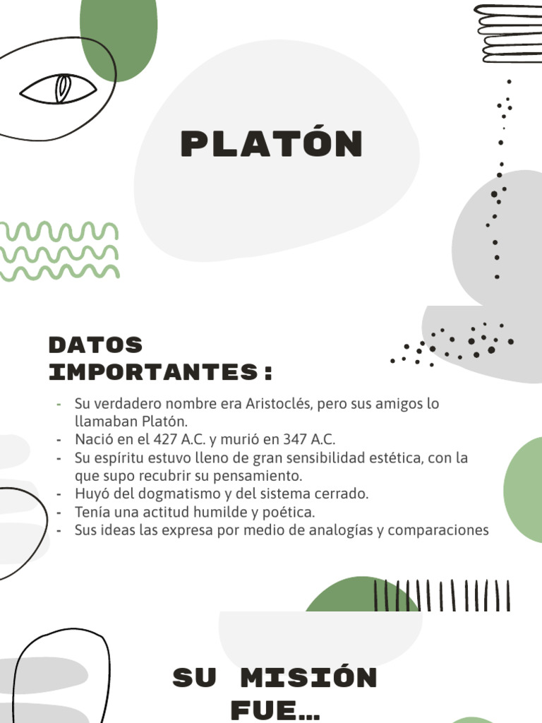Platón: Mitos y Ética del Alma | PDF | Platón | Alma