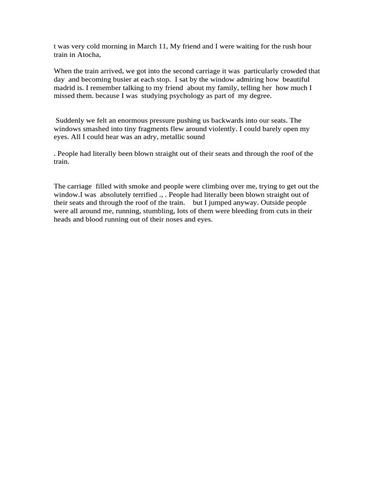 T Was Very Cold Morning in March 11 | PDF