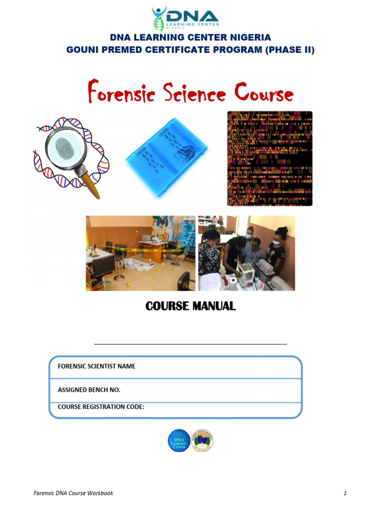 Forensic Science Course Manual Nigeria | PDF | Gel Electrophoresis ...