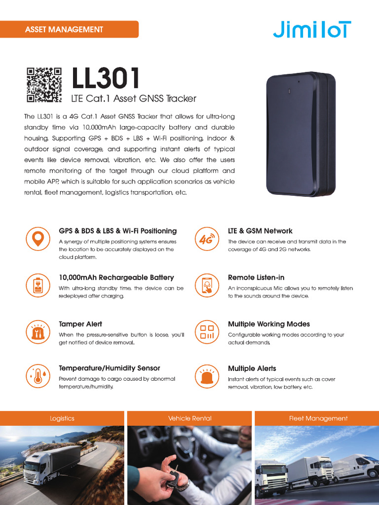 Ficha Tecnica Tracker Ll301 Gps | PDF