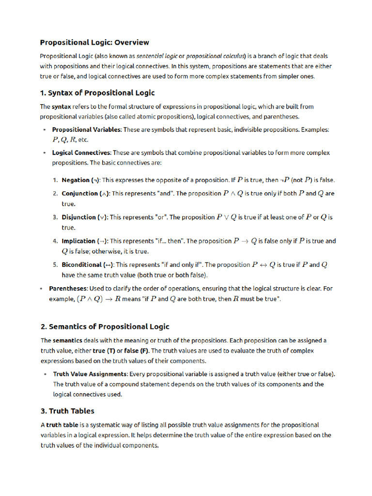 Pdf24 Propositional Logic | PDF