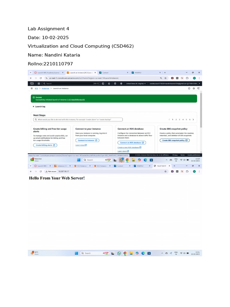 Lab4 2210110797 | PDF