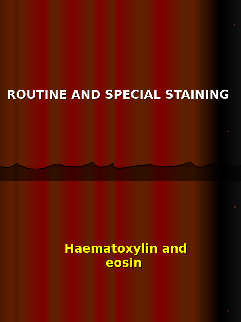Histo II Epithelial Tissues Basement Membrane and Connective Tissue | PDF | Epithelium | Staining