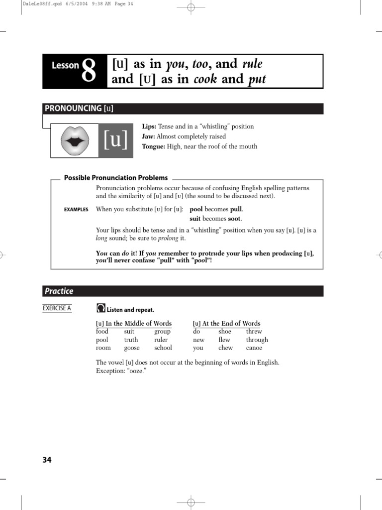 Unit 8-Vowels U and U | PDF | Little Red Riding Hood | New Orleans