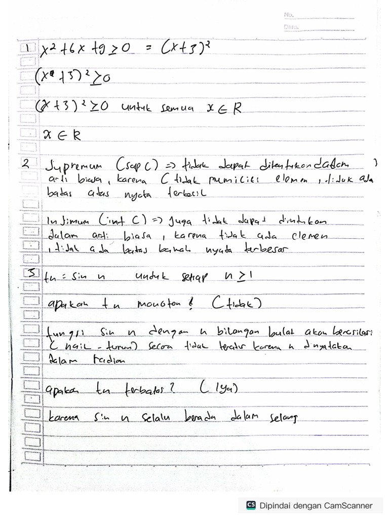 Pengantar MTK Diskusi 4 | PDF