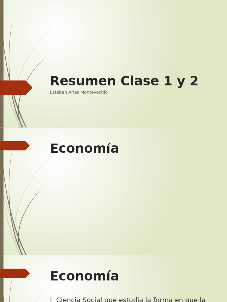 Clase 1 y 2 Resumen | PDF