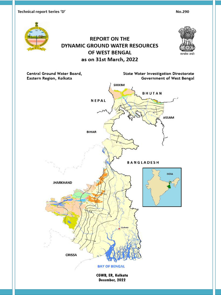 Report on Dynamic Ground Water Resources | PDF | Groundwater | Aquifer