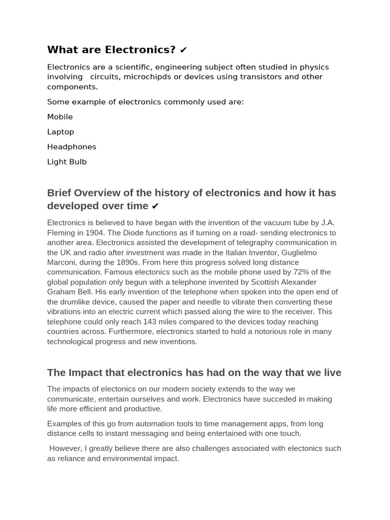 DT Homework Plan | PDF | Electronics | Telephone