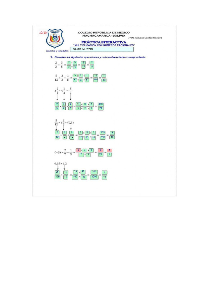 Deber de Matematicas | PDF