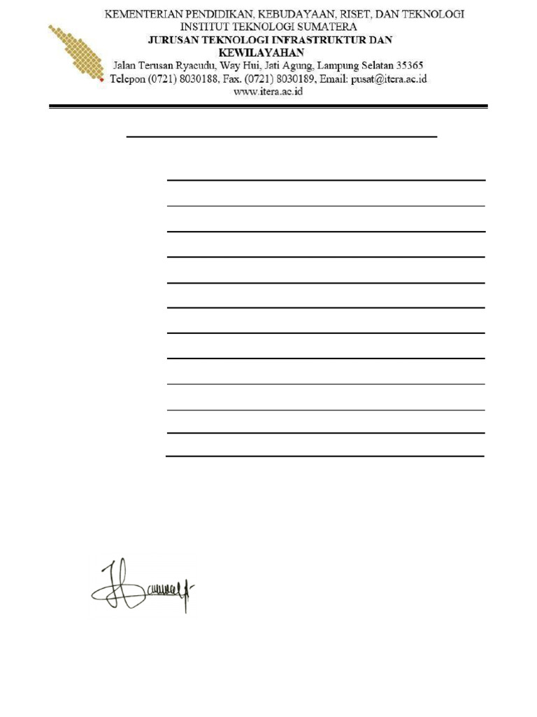 Form Pengajuan Surat Tugas Kerja Praktik Ridho | PDF