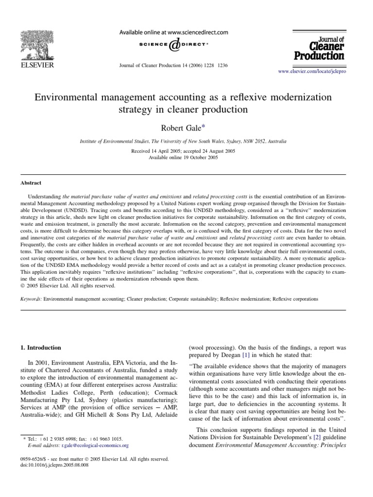 Environmental Management | PDF | Environmental Resource Management ...
