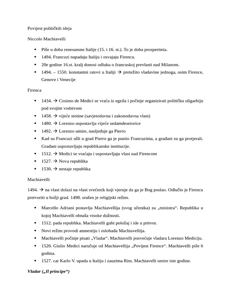 Machiavelli | PDF