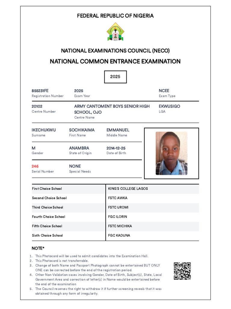 Ncee Ikechukwu S. E. | PDF