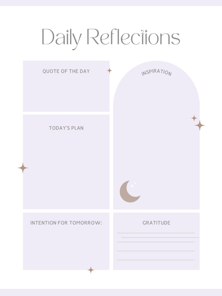 5 Journal Pages Purple. | PDF | Positive Psychology | Positive Mental ...