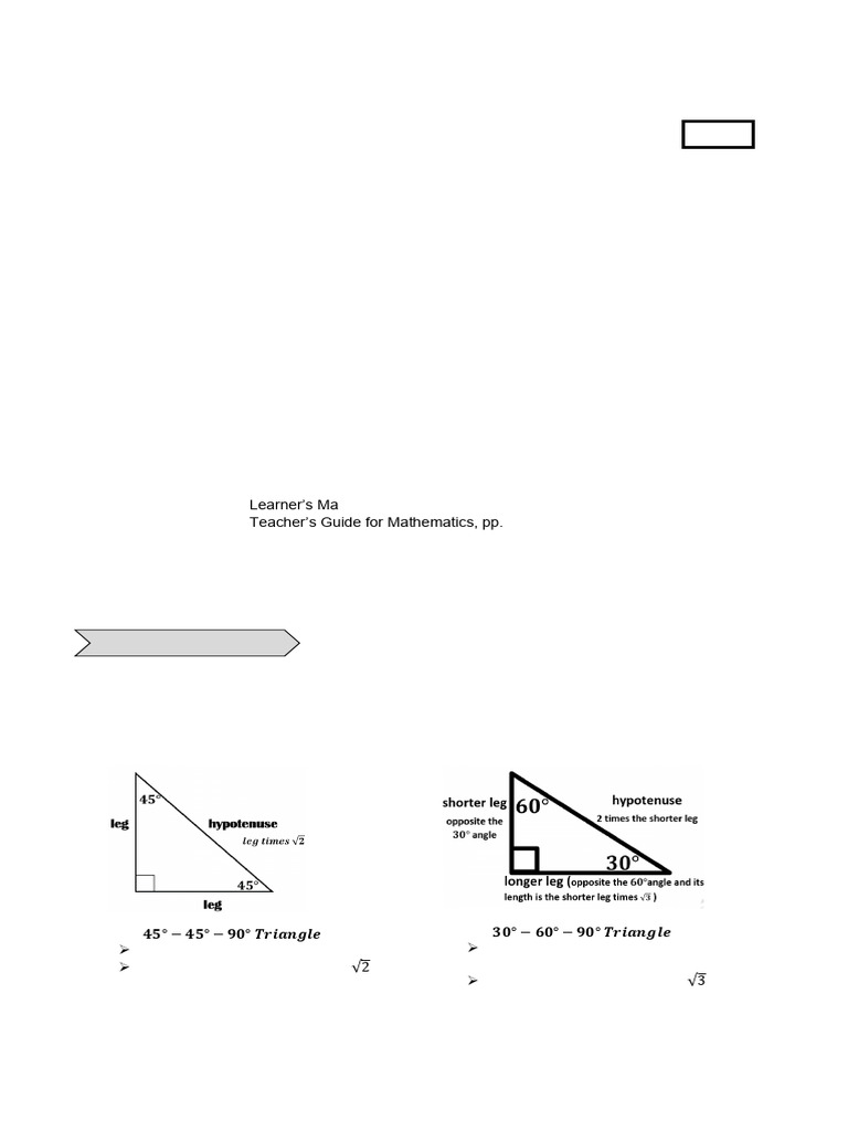 g9 Math q4wk2dlp Done Qa Rodel | PDF | Trigonometric Functions ...