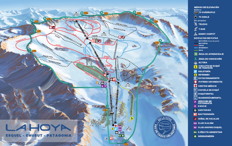 Mapa de Pistas La Hoya 2024 190x120 Out Compressed | PDF