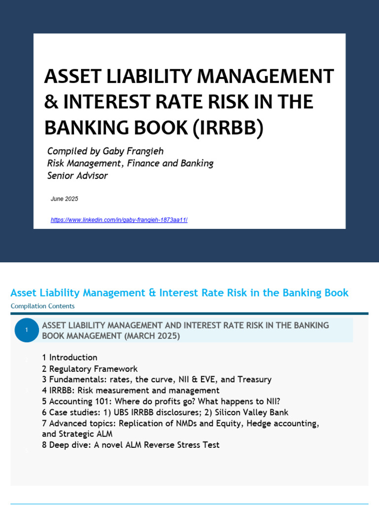 IRRBB Management in Banking | PDF | Banks | Interest Rates