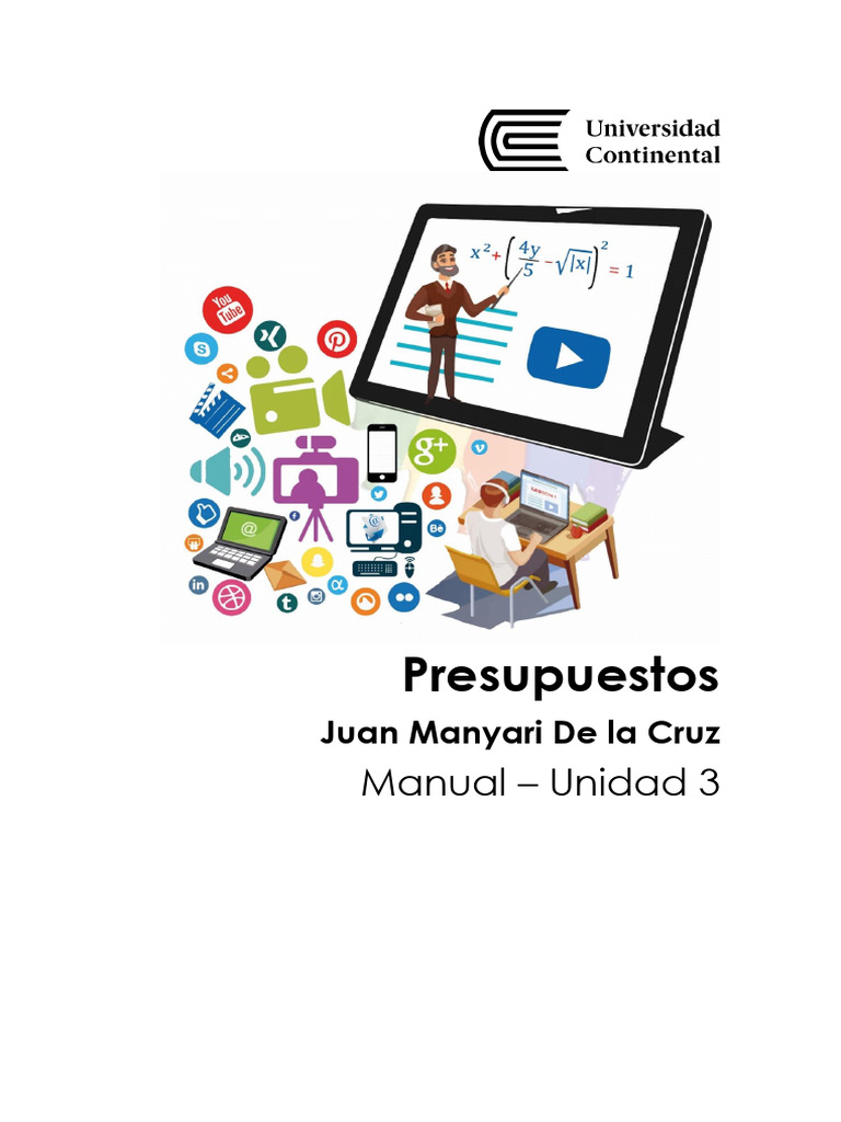 Manual Unidad 3 Presupuestos | PDF | Presupuesto | Business
