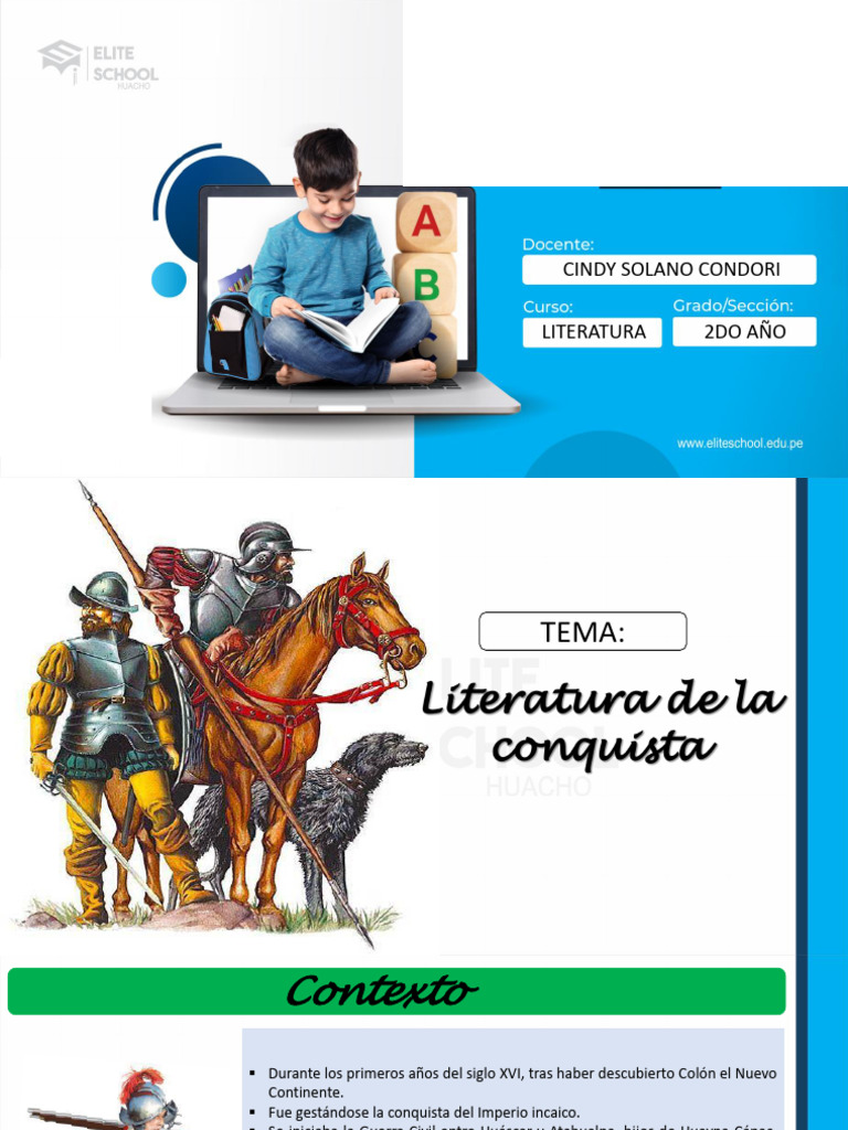 Tema 04 - Literatura de La Conquista | PDF