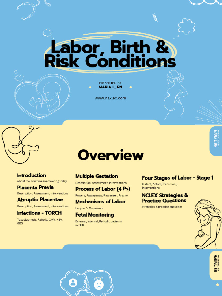 Labor, Birth, & Risk Conditions - 20250410022852 | PDF | Childbirth ...