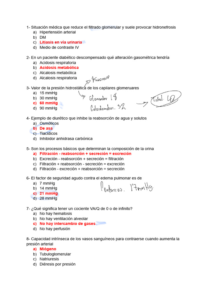 Depa Fisio Respi y Renal 2 | PDF | Sistema respiratorio | Angiotensina