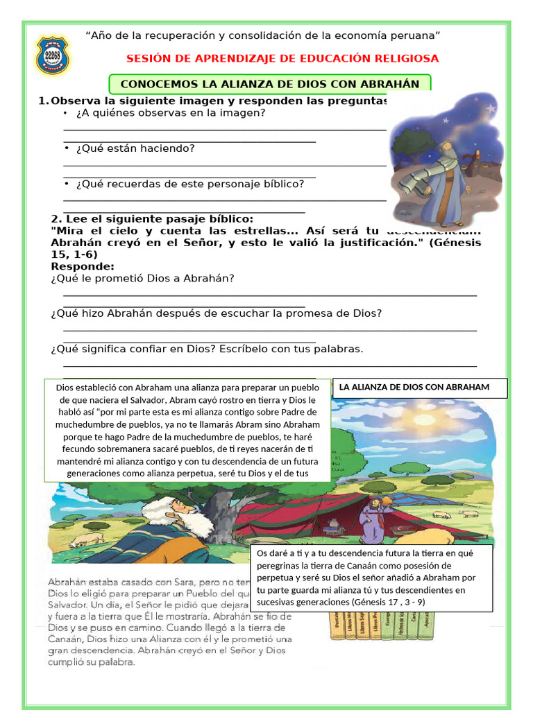 Fich Rel 30 | PDF | Abrahán | Contenido bíblico