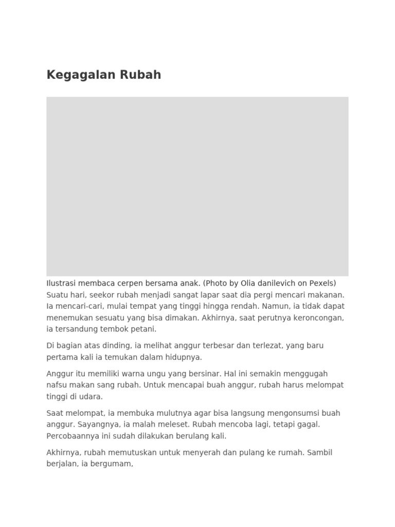 Kegagalan Rubah | PDF