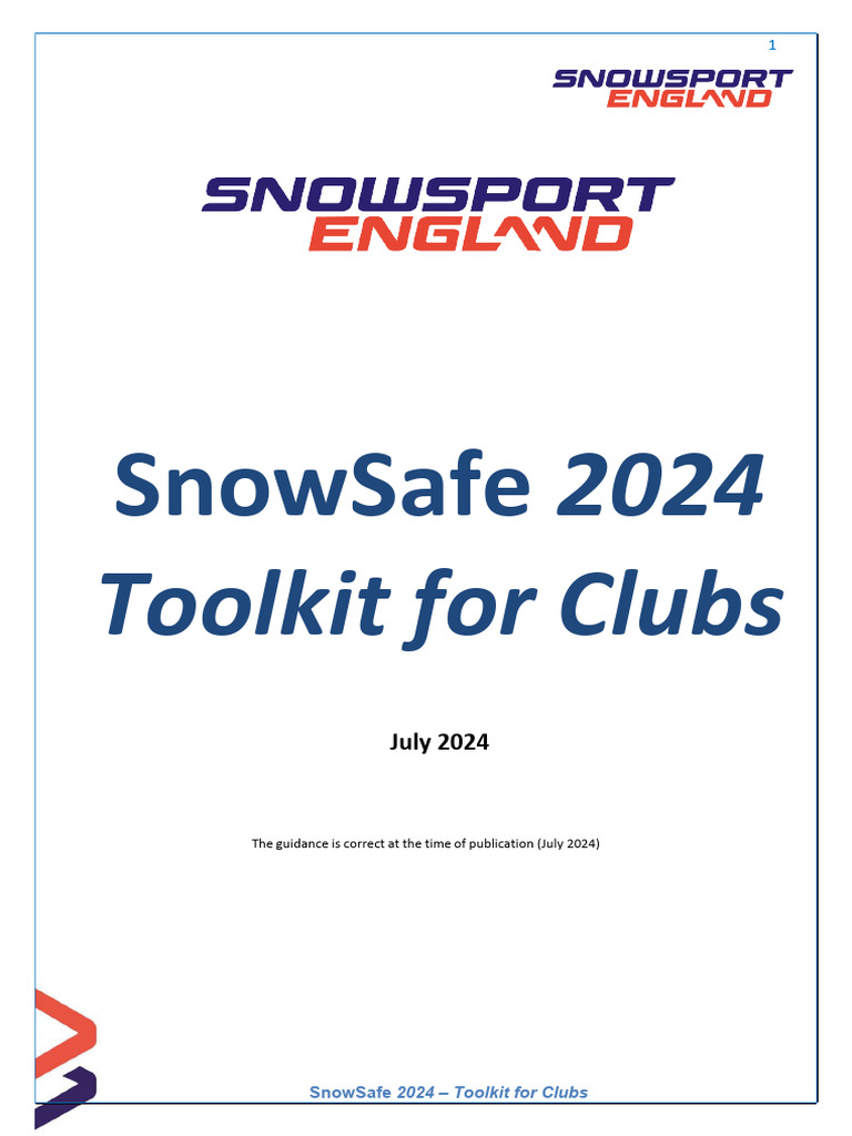 2024 SnowSafe Toolkit | PDF | Child Protection