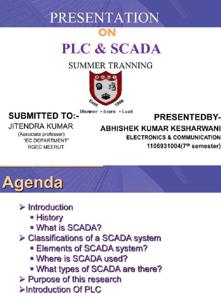 plc ppt | PDF