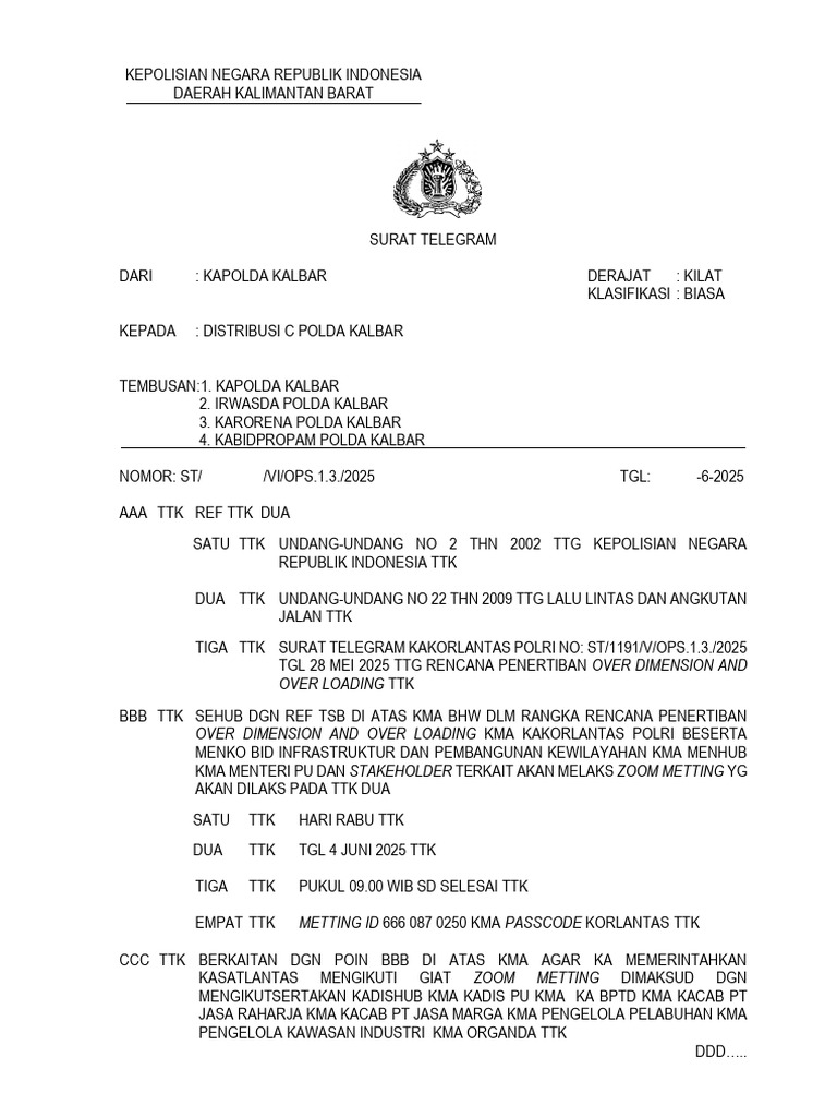 TR Zoom Metting Zero Overload Dan Overdimension | PDF