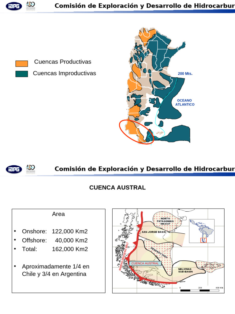 Presentacion Cuenca Austral | PDF | Petróleo | Chile