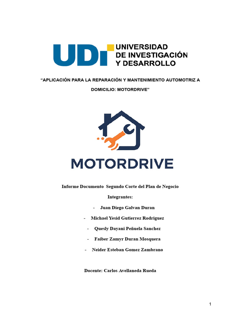 Informe Documento Segundo Corte Del Plan de Negocio | PDF | Marketing | Inteligencia artificial