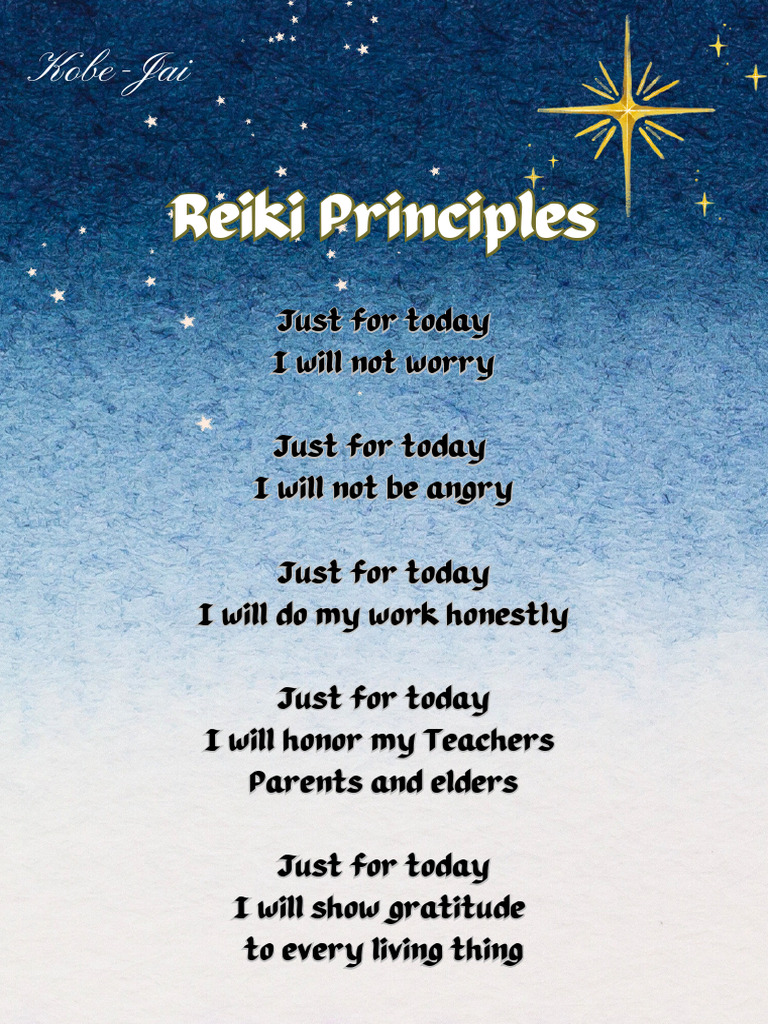 Reiki Principles | PDF