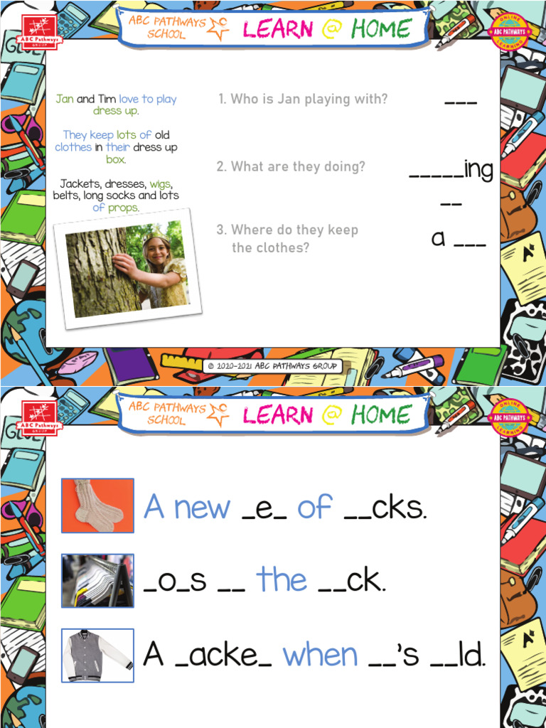 Feb4 - K2 - Unit 8 - Lesson 4 - Worksheet | PDF