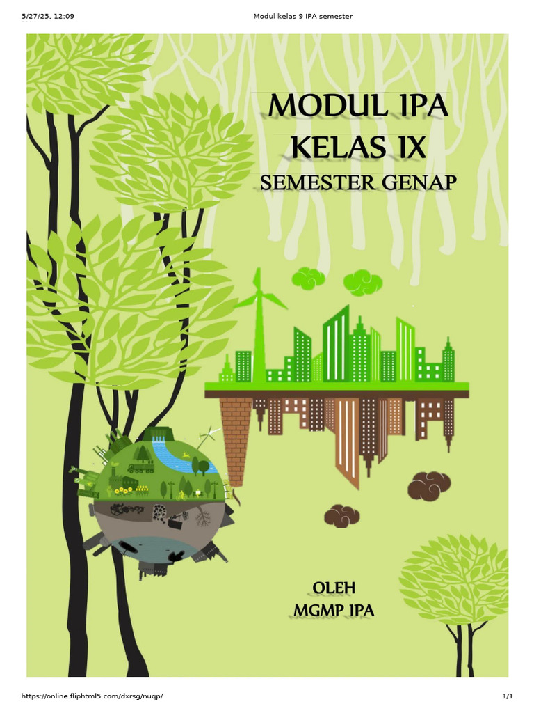 Modul Kelas 9 IPA Semester Genap | PDF