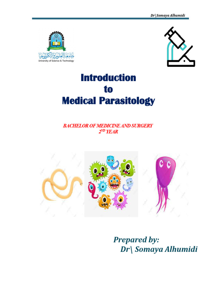 Introdactiontto Medical Parasitology | PDF | Parasitism | Parasitology