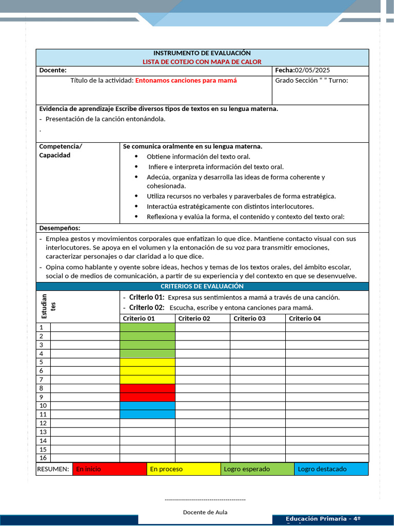 Com 4° - Instr. 02 de Mayo | PDF