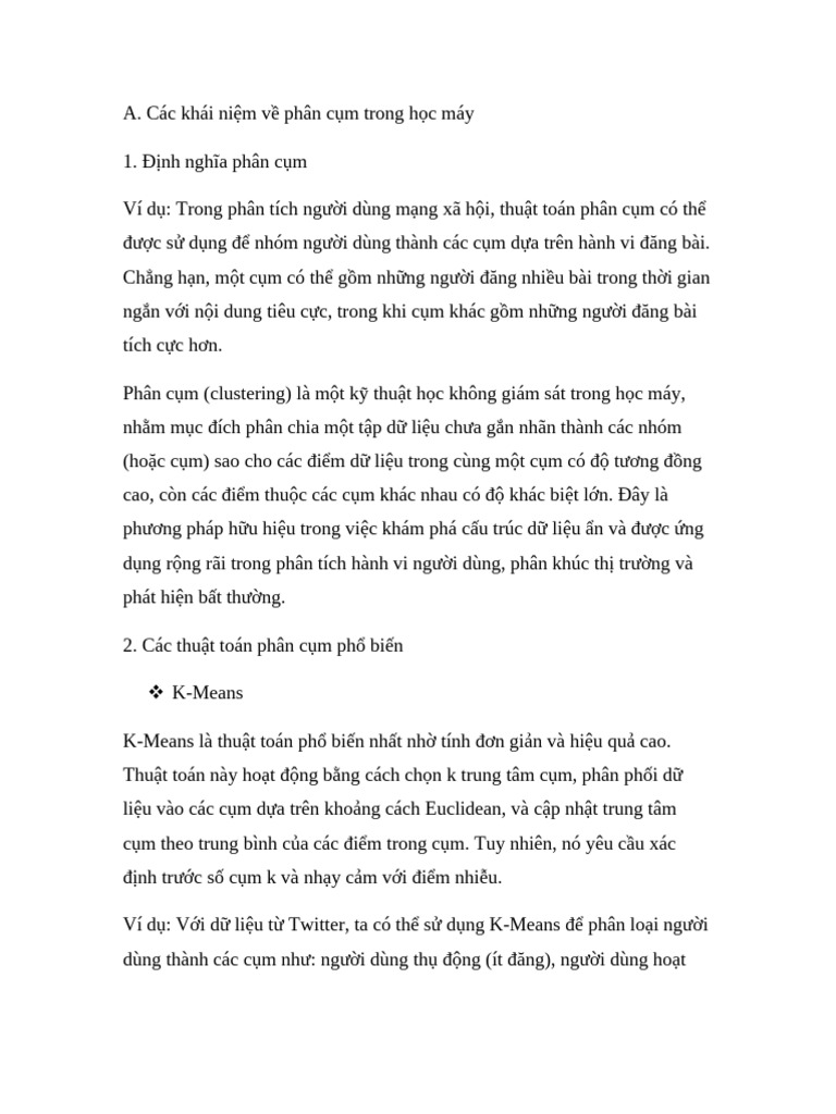 Bai Viet Phan Cum Hanh Vi Cuc Doan Co Vi Du | PDF